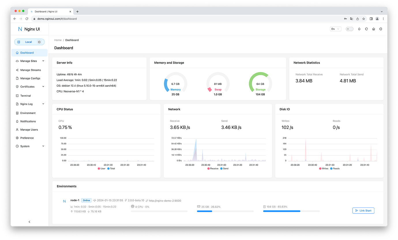nginx-ui：用Web界面轻松管理Nginx - 快讯 - SunAI