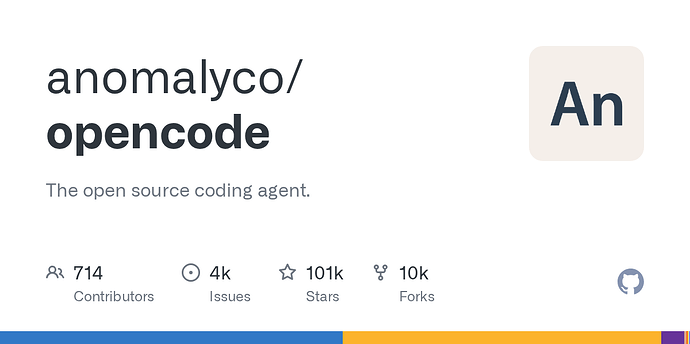 opencode：开箱即用的终端AI编码神器 - 开源 - SunAI